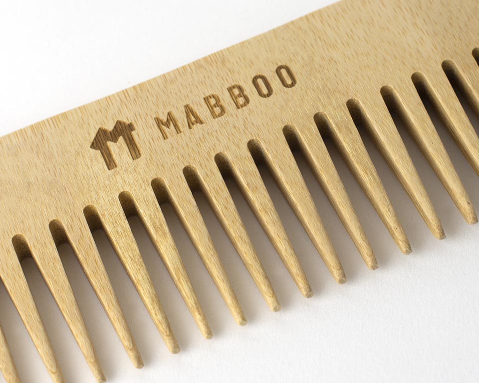 Wide Tooth Bamboo Comb